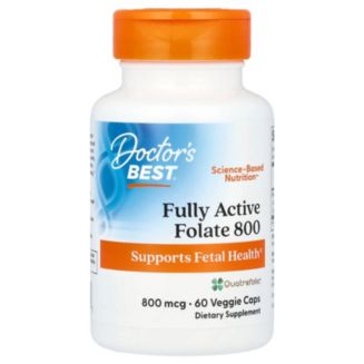 Doctor's Best Fully Active Folate 800 800 mcg - 60 Veggie Caps - Macy's