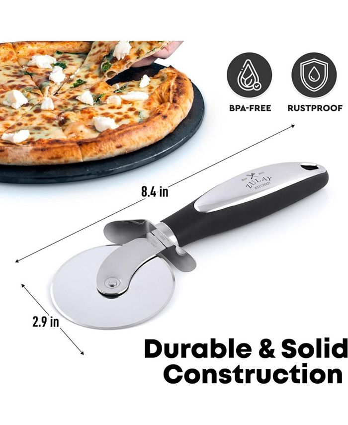 Zulay Kitchen Premium Stainless Steel Large Pizza Cutter Wheel - Macy's