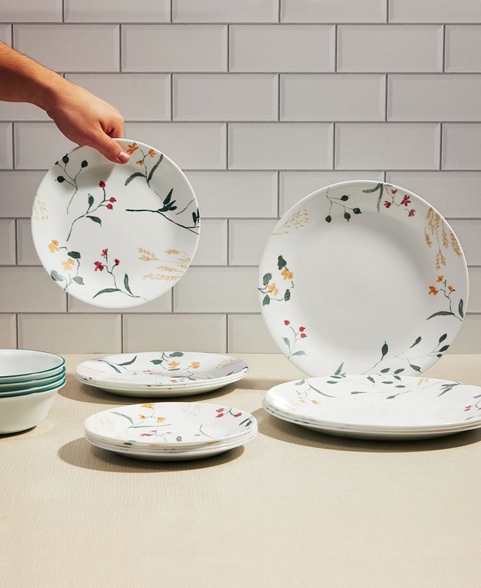 Corelle Wildflower Scatter 12 Pc. Dinnerware Set, Service for 4 - Macy's