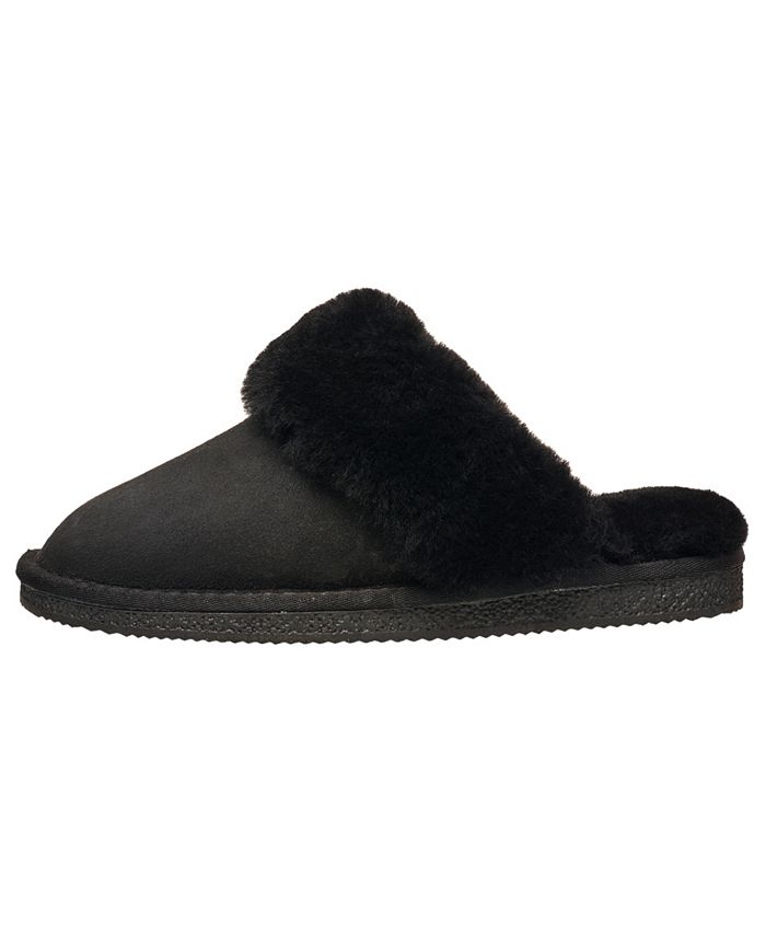 French Connection Women's Sheepskin Scuff - Macy's