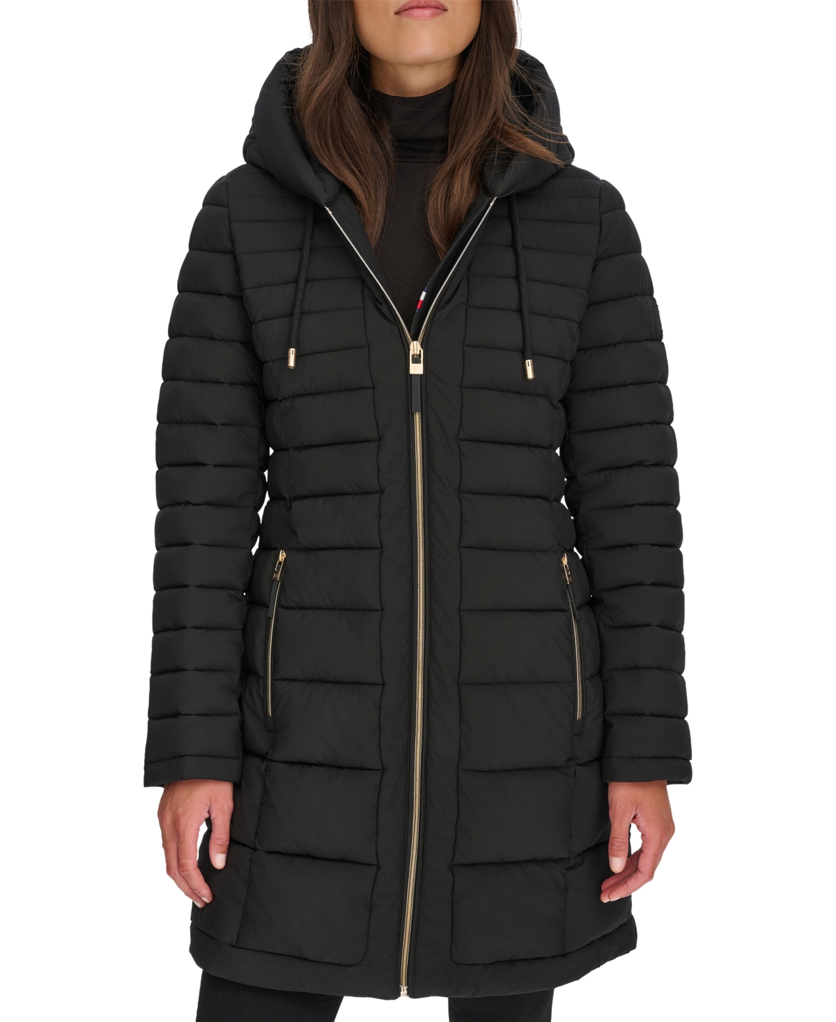 Click here for Tommy Hilfiger Womens Hooded Packable Puffer Coat... prices