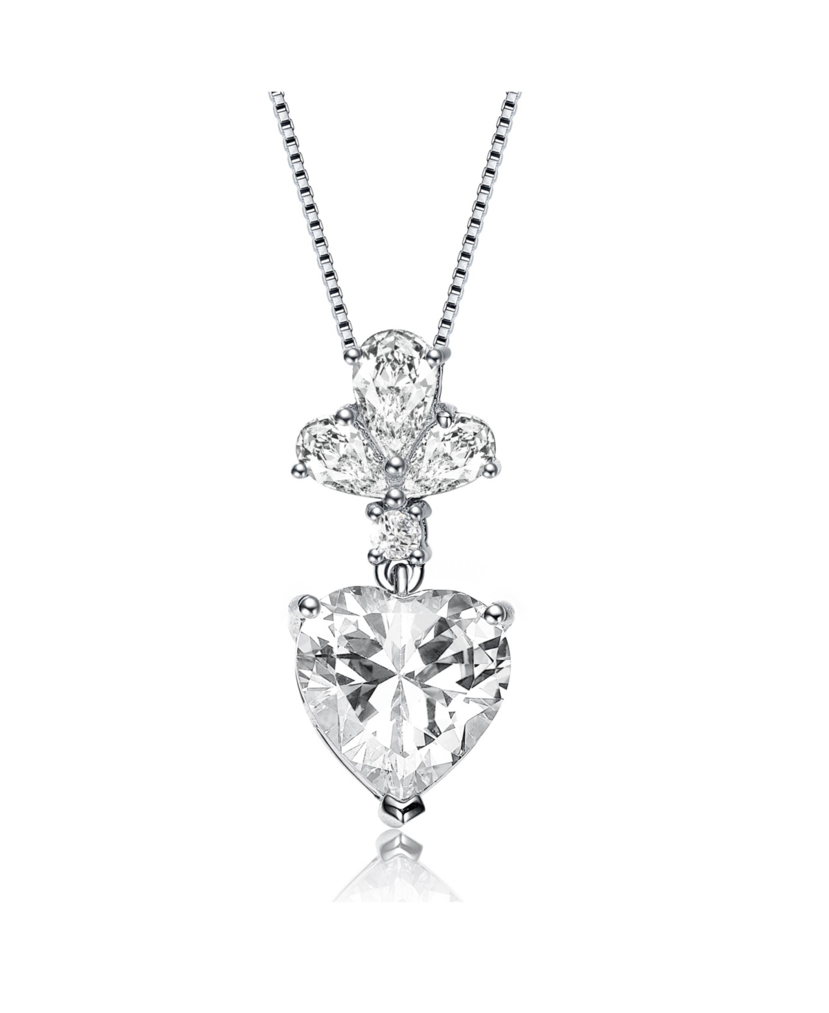 Click here for Sophisticated Sterling Silver White Gold Plated wi... prices