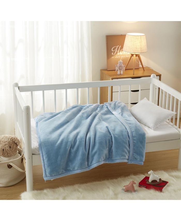 Clara Clark Ultra Plush and Cozy Toddler & Baby Raschel Mink Blanket ...