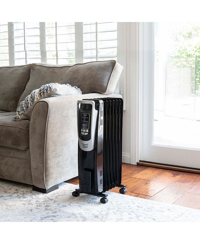 Newair Portable Oil Filled Radiator Space Heater, 150 sq. ft. with ...
