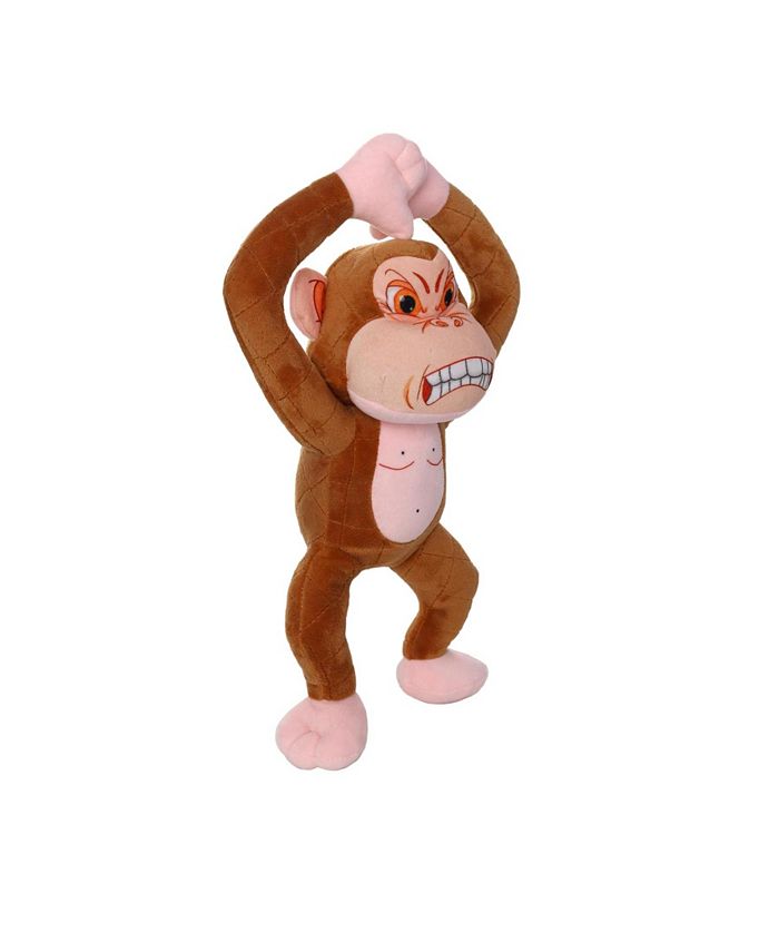 Mighty Angry Animals Monkey, 2-Pack Dog Toys - Macy's