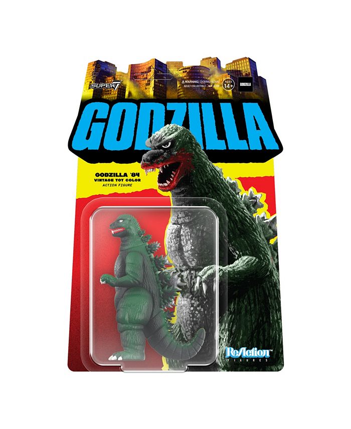 Super 7 Toho Reaction Figures - Godzilla '84 Toy Recolor - Macy's
