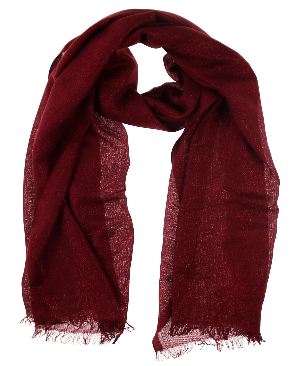 Click here for Metallic Solid Lightweight Wrap - Burgundy prices
