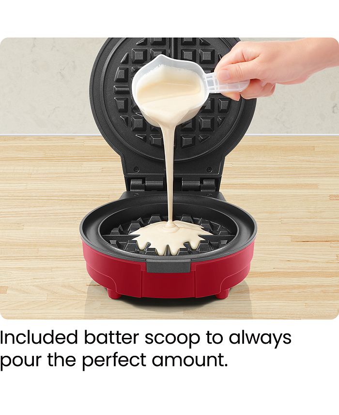 Chefman Anti-Overflow Belgian Waffle Maker w/ Shade Selector, Non Stick ...