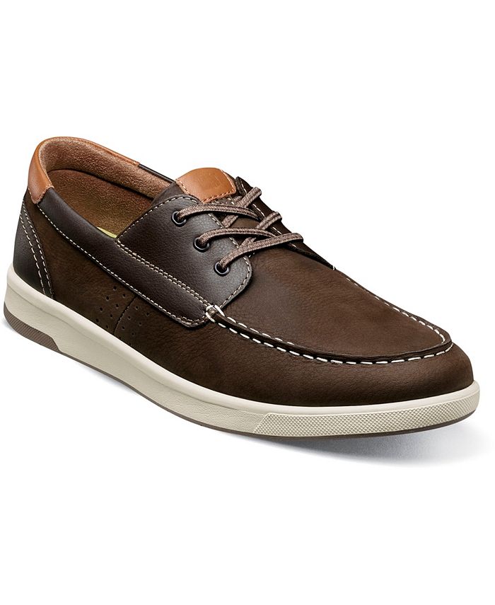 Florsheim Men's Crossover Moc Toe Boat Shoe - Macy's