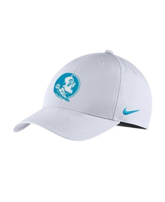 Nike Men's White Florida State Seminoles Legacy91 Heritage Adjustable ...