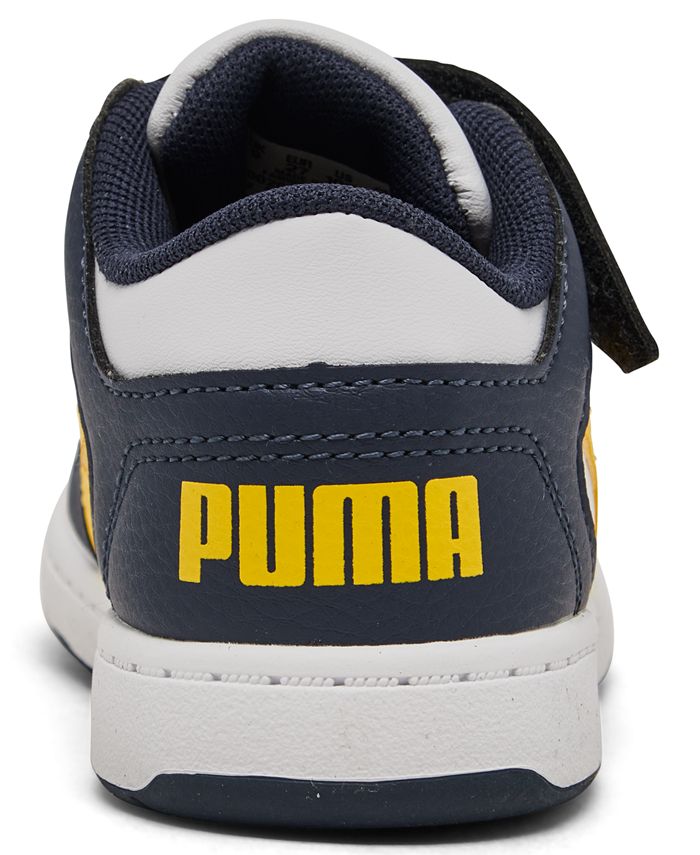 Puma Toddler Kids' Rebound LayUp Low Fastening Strap Casual Sneakers ...