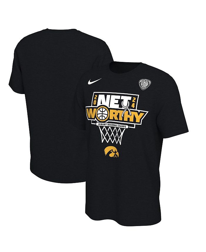 Nike Women's Unisex Black Iowa Hawkeyes 2024 NCAA Basketball Tournament ...