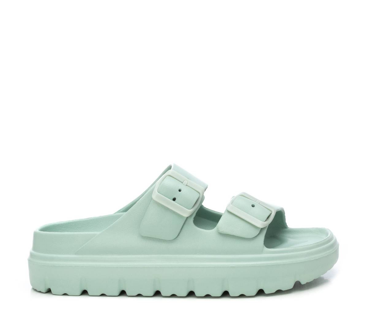 Click here for Womens Rubber Flat Sandals By Xti - Aqua prices