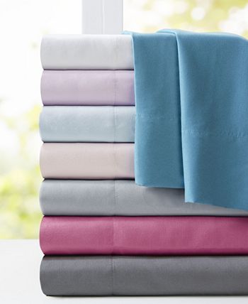 Intelligent Design Microfiber 3-Pc. Sheet Set, Twin - Macy's