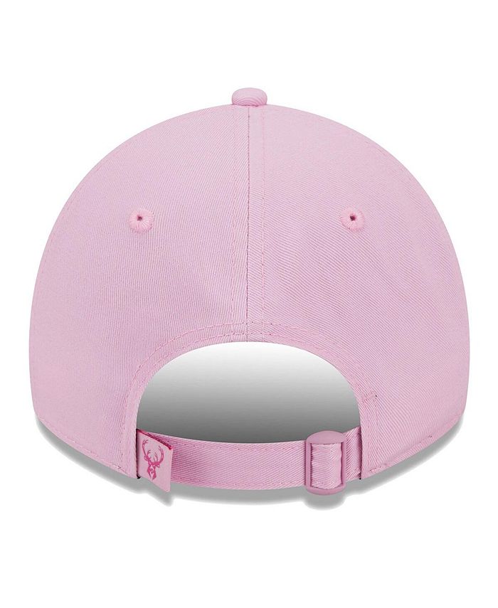 New Era Women's Pink Milwaukee Bucks Colorpack Tonal 9twenty Adjustable ...