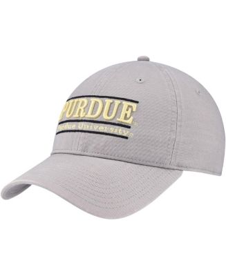 The Game Men's Gray Purdue Boilermakers Classic Bar Adjustable Hat - Macy's