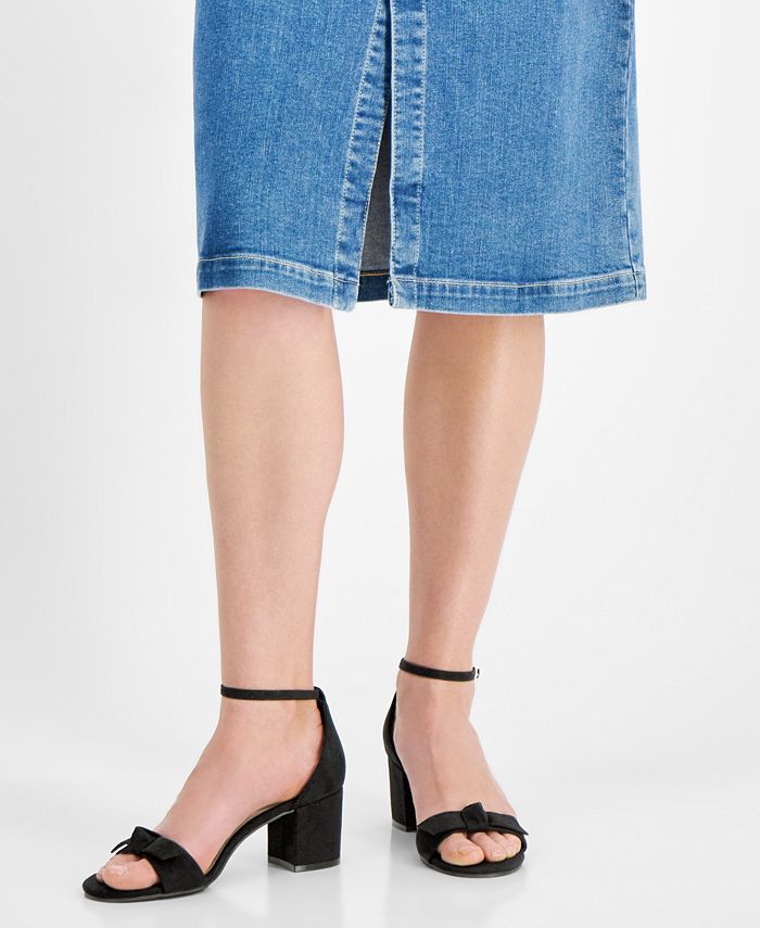 On 34th Women's Amandaa Two-Piece Knotted Dress Sandals, Created for ...