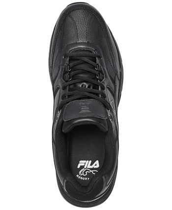 Fila Men's Workshift Memory Foam Slip-Resistant Casual Work Sneakers ...