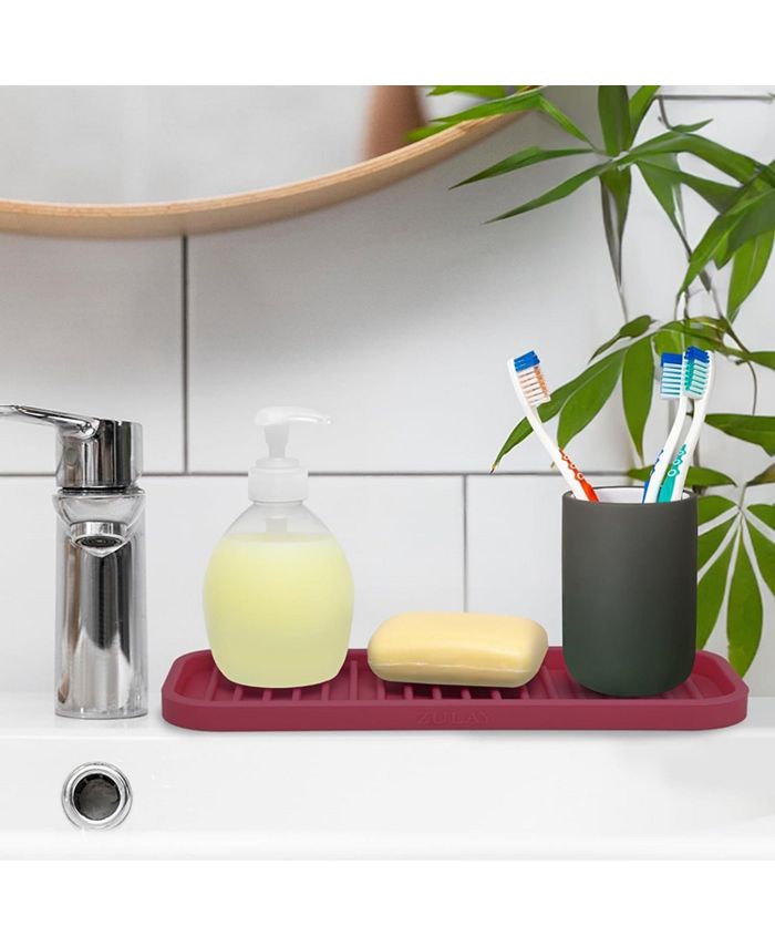 Zulay Kitchen Silicone Sponge Holder for Kitchen Sink - Macy's