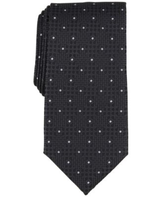 Perry Ellis Men's Charledue Dot Grid Tie - Macy's