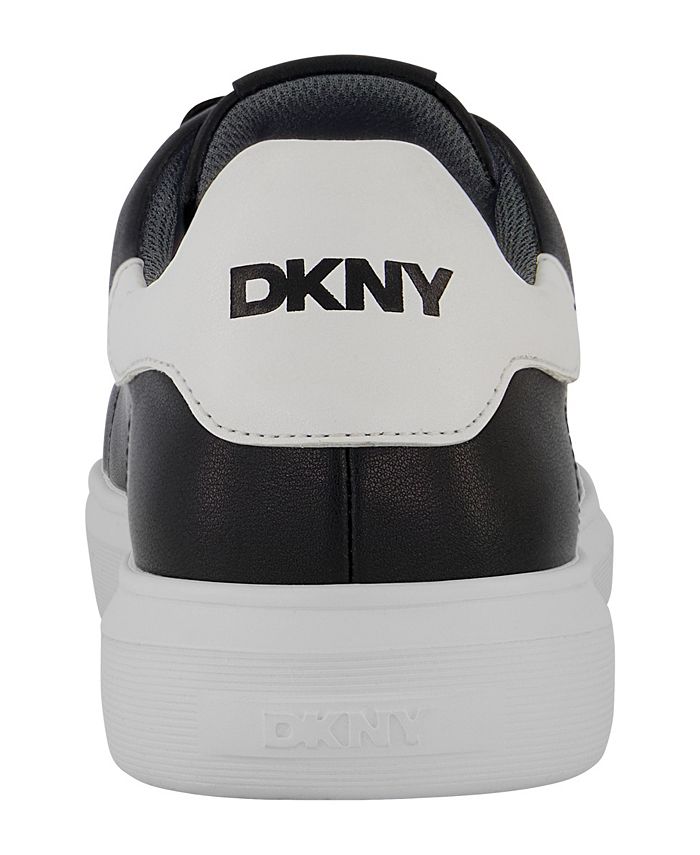 DKNY Men's Smooth Leather Sneakers - Macy's