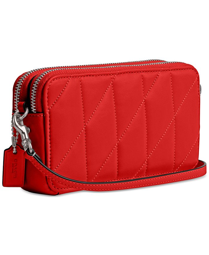 COACH Kira Quilted Pillow Leather Mini Crossbody - Macy's