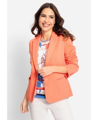 Olsen Women's Pique Blazer - Macy's