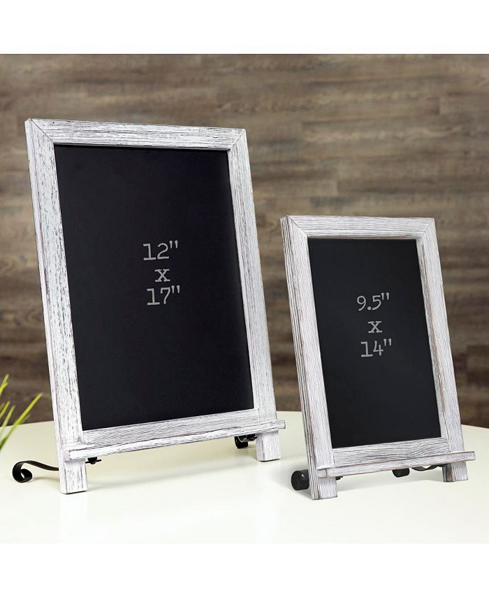HBCY Creations Hanging Or Tabletop Chalkboard With Legs/Wedding Table ...