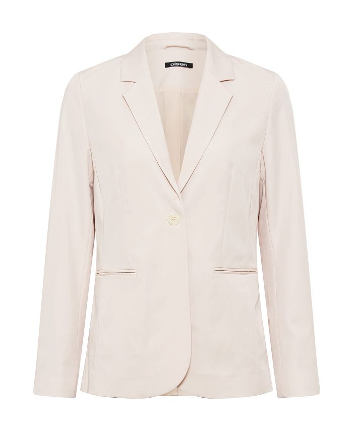 Olsen Women's Classic Notch Collar Business Blazer - Macy's