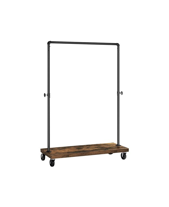 Slickblue Clothes Rack, Heavy Duty Clothing Rack, Industrial Pipe Style ...