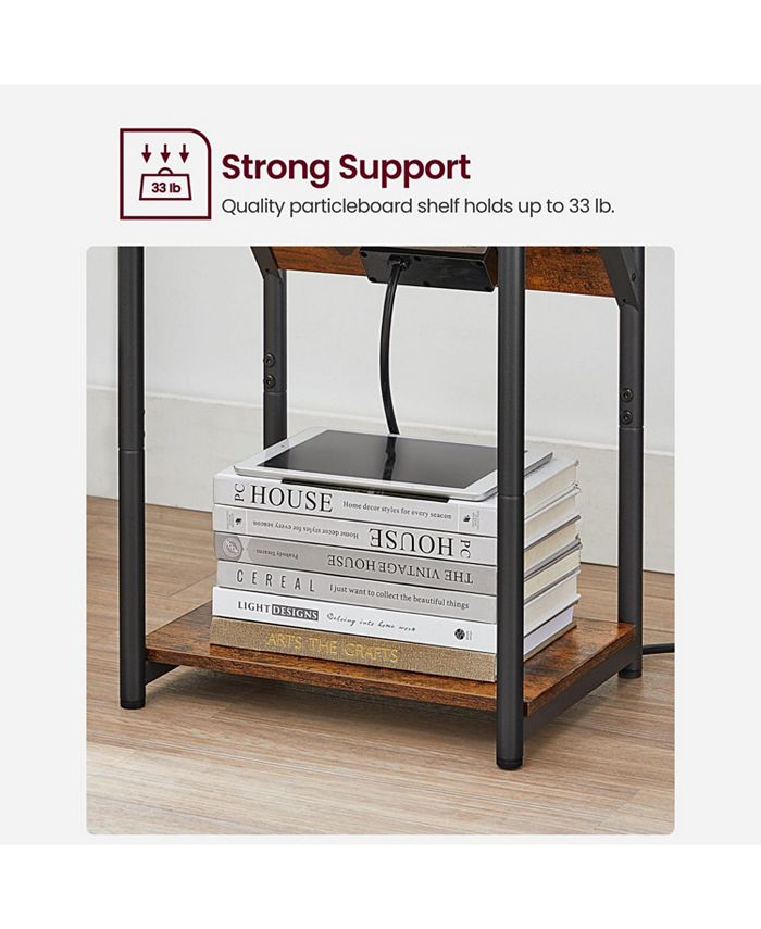 Slickblue Plug-in Series Side Table With Usb Ports And Outlet - Macy's