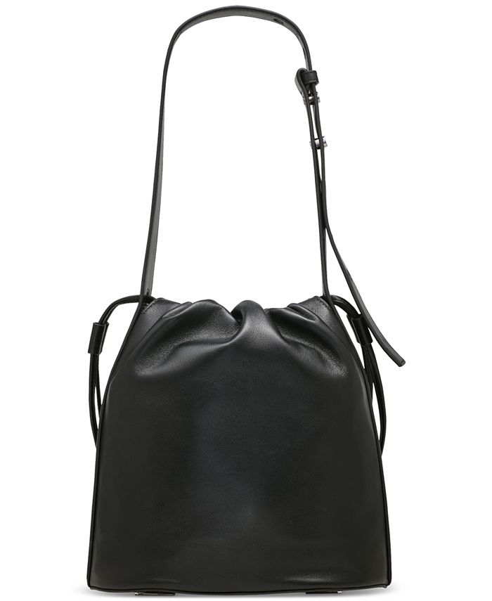 DKNY Channing Leather Drawstring Bag - Macy's