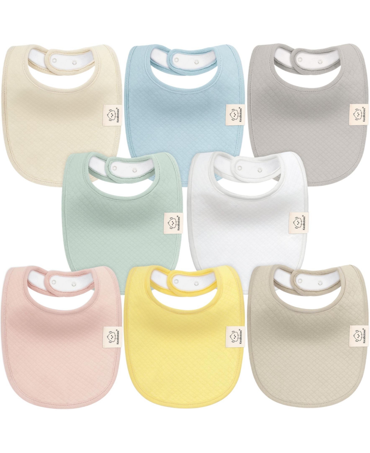 Click here for KeaBabies 8pk Quin Baby Bibs for Drooling and Teet... prices