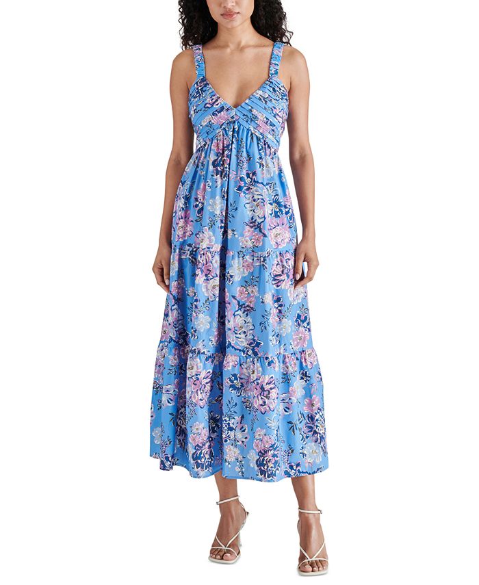Steve Madden Women's Eliora V-Neck Sleeveless Dress - Macy's
