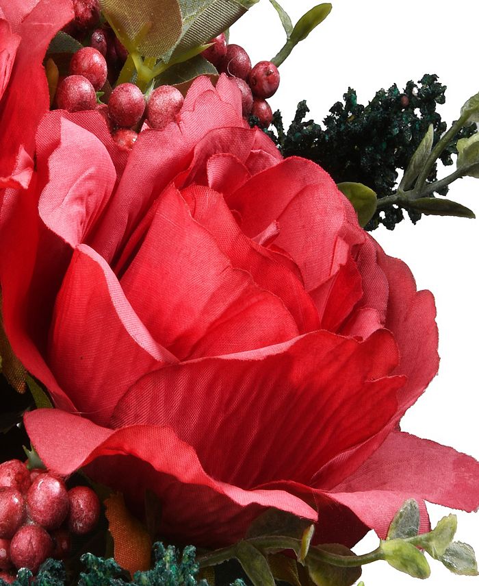 National Tree Company 19 Red Rose Bundle - Macy's