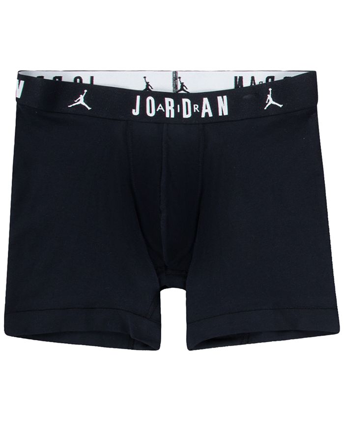 Jordan Men's 3-Pack Cotton Flight Jersey Boxer Briefs - Macy's