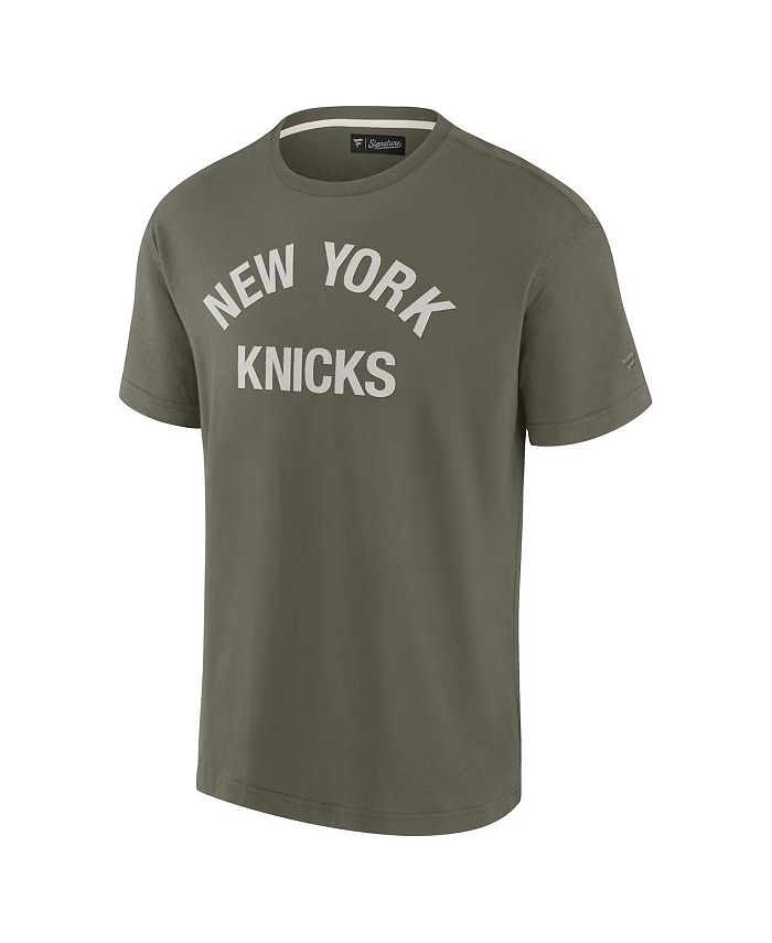 Fanatics Signature Fanatics Unisex Signature Olive New York Knicks ...