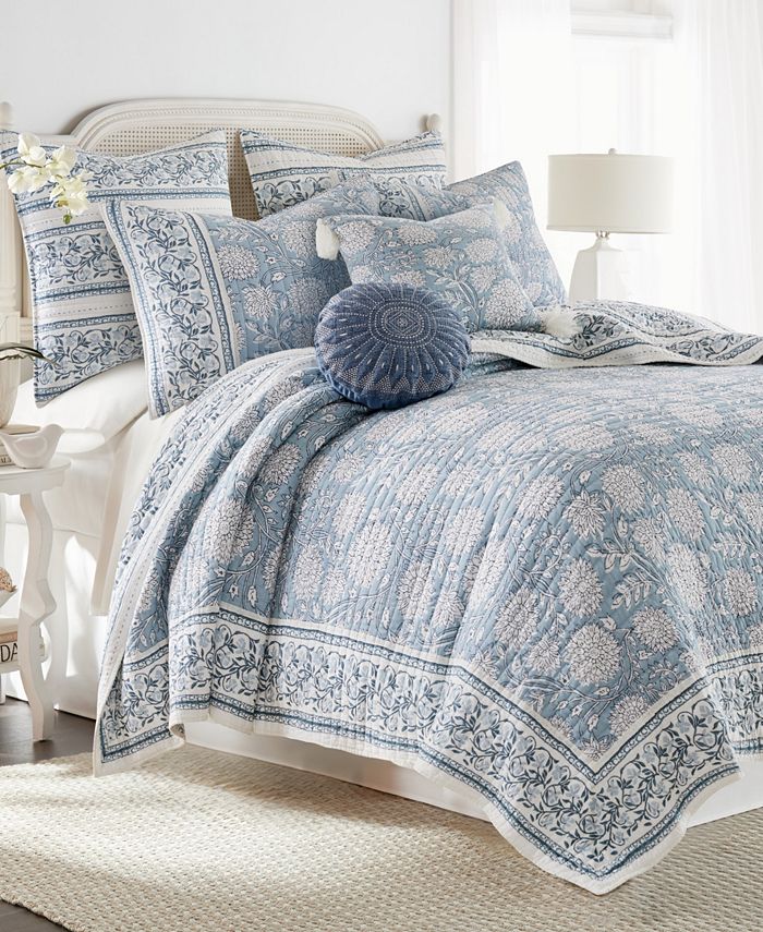 Levtex Home Adare Reversible 3-Pc. Quilt Set, Full/Queen - Macy's