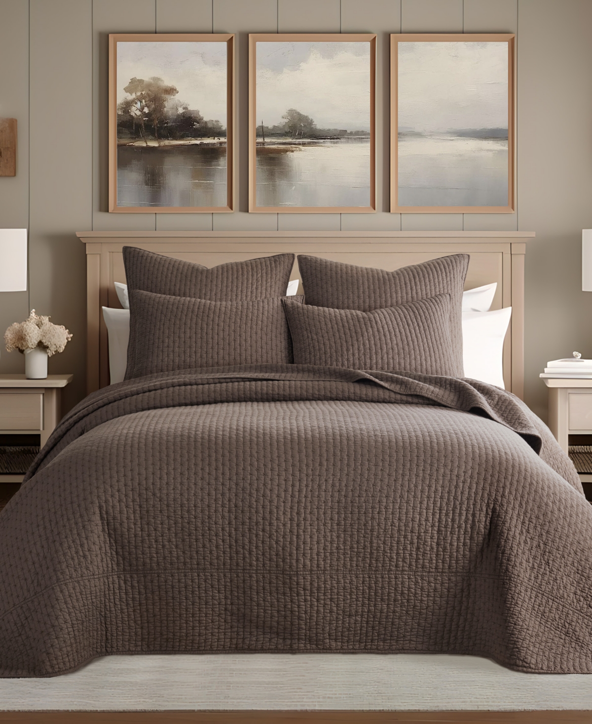 Click here for Levtex Cross Stitch Reversible 2-Pc. Bedspread Set... prices