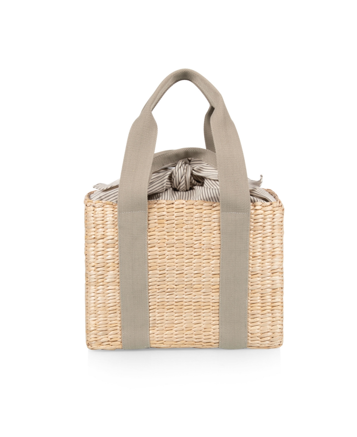 Click here for Picnic Time Parisian Woven Seagrass Insulated Tote... prices