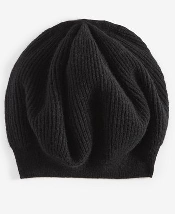 Charter Club Cashmere Knit Beret, Created for Macy's - Macy's