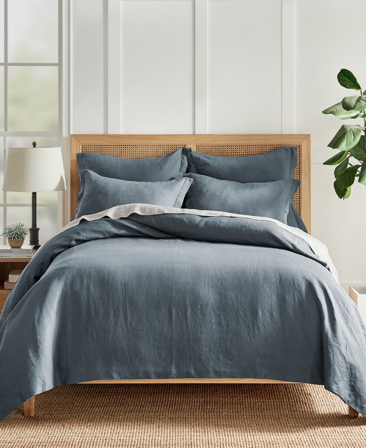 Click here for Levtex Washed Linen Solid Duvet Cover  King/Califo... prices
