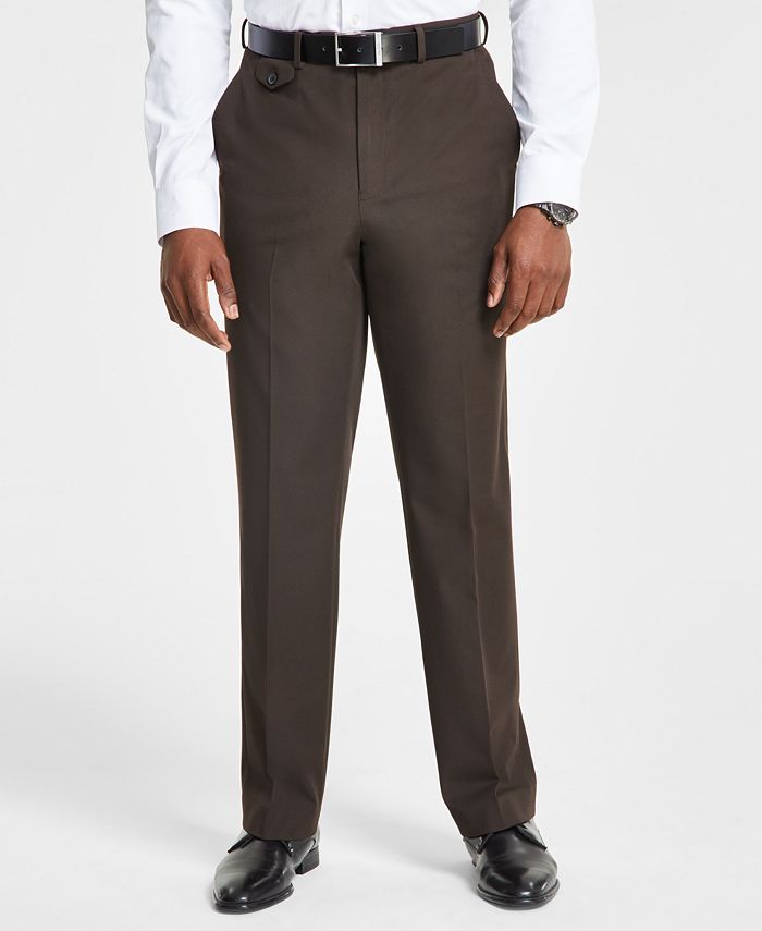 Tayion Collection Men's Classic-Fit Solid Suit Separate Pants - Macy's