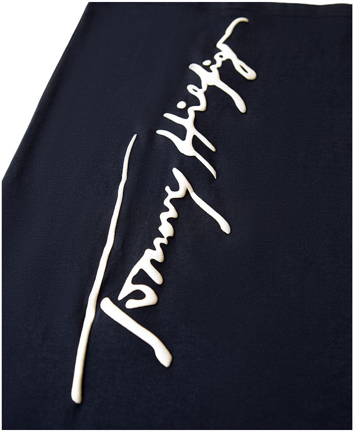 Tommy Hilfiger Little Boys Script Runner Logo Graphic T-Shirt - Macy's