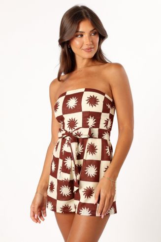 Petal and Pup Women's Sofie Strapless Romper - Macy's