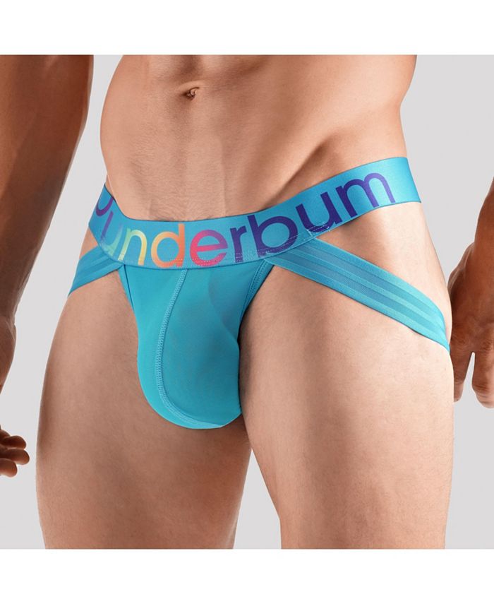 Rounderbum Men's TRANSPARENT PRIDE [DUAL TECH] Jockstrap - Macy's