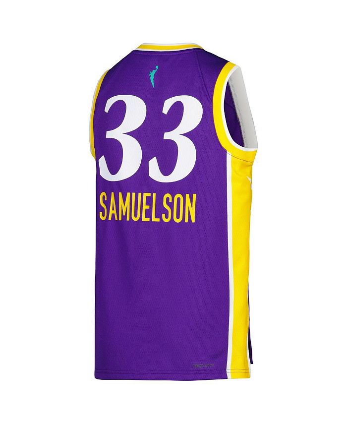 Nike Youth Katie Lou Samuelson Purple Los Angeles Sparks 2021 Explorer ...