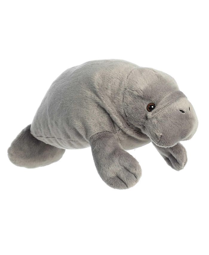 Aurora Large Manny Manatee Grand Flopsie Adorable Plush Toy Gray 16 ...