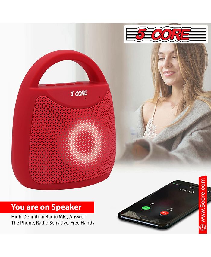 5 Core Bluetooth Speaker Wireless Outdoor Portable Waterproof Loud ...