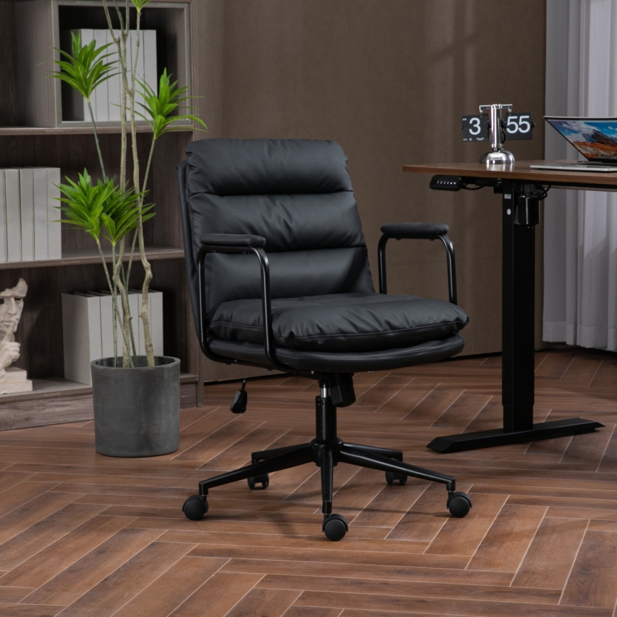 Click here for Simplie Fun Ergonomic Swivel Office Chair with Rec... prices